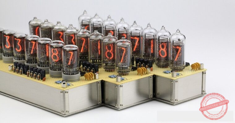 Steins:Gate Divergence Meter – Nixie Clocks Shop