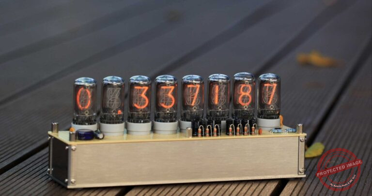Steins:Gate Divergence Meter – Nixie Clocks Shop