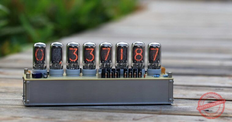 Steins:Gate Divergence Meter – Nixie Clocks Shop