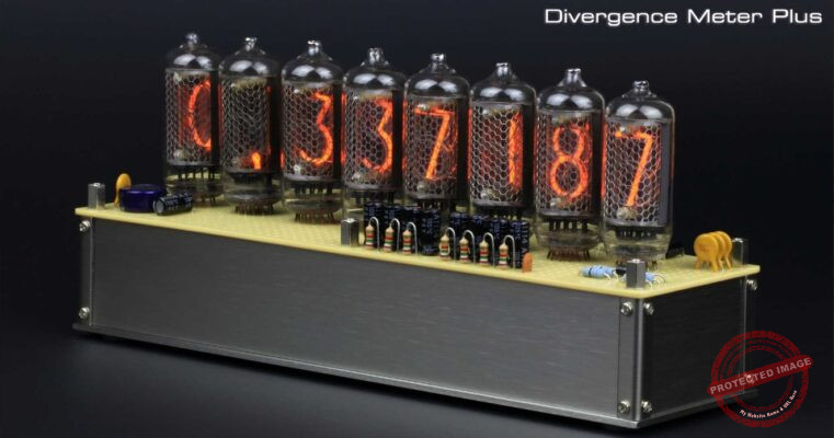 Steins:Gate Divergence Meter – Nixie Clocks Shop