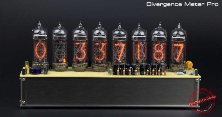 Steins:Gate Divergence Meter – Nixie Clocks Shop